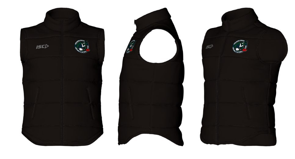 Mens Padded Vest - ISC – Coolamon Hoppers